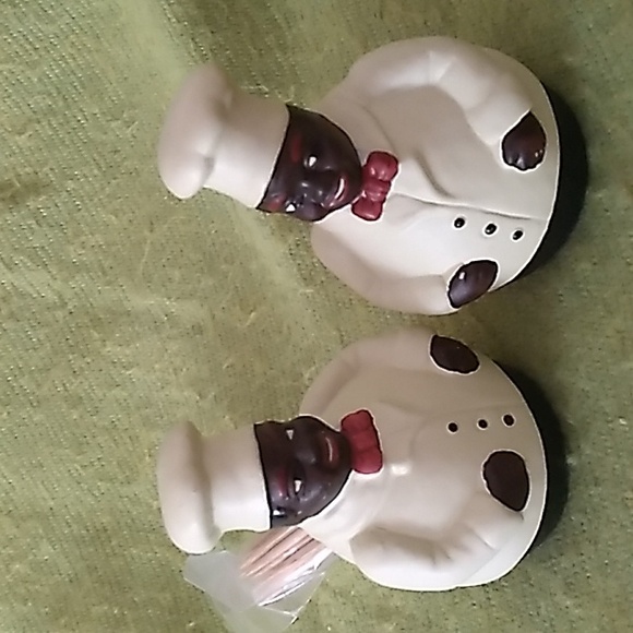 Vintage | Dining | Vintage Fat Chefs Toothpick Holder Bell | Poshmark